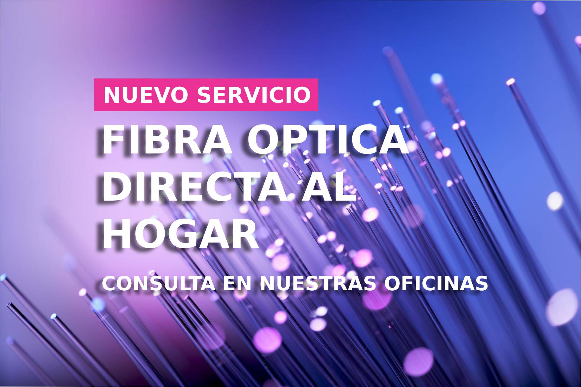 CANAL 3 NET - NUEVO SERVICIO: FIBRA ÓPTICA DIRECTO AL HOGAR - LasFloresDigital